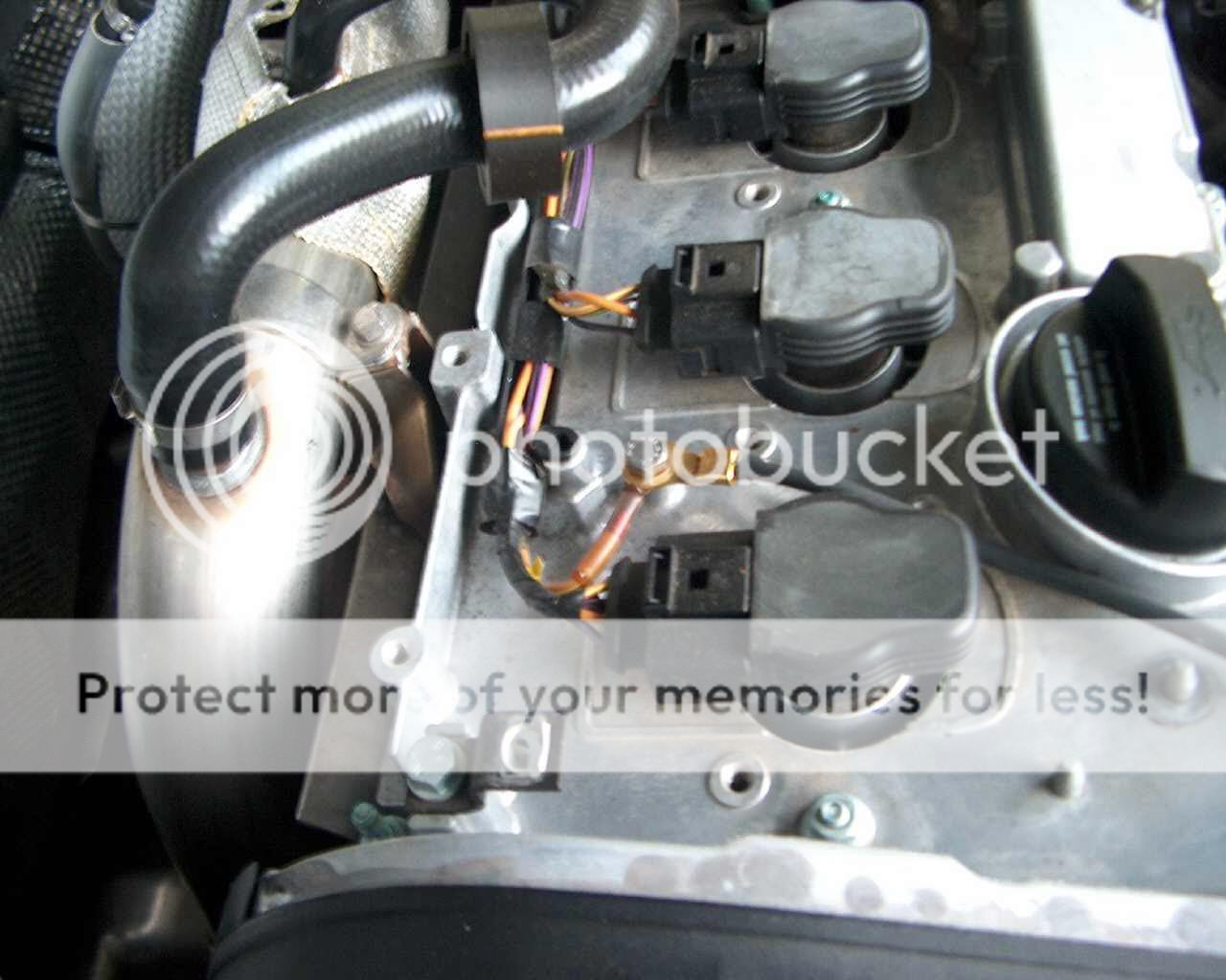 Exposed wires on coil pack plug? | VW Vortex - Volkswagen Forum