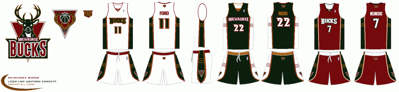 Milwaukee Bucks Concept - Sports Logo News - Chris Creamer's Sports ...